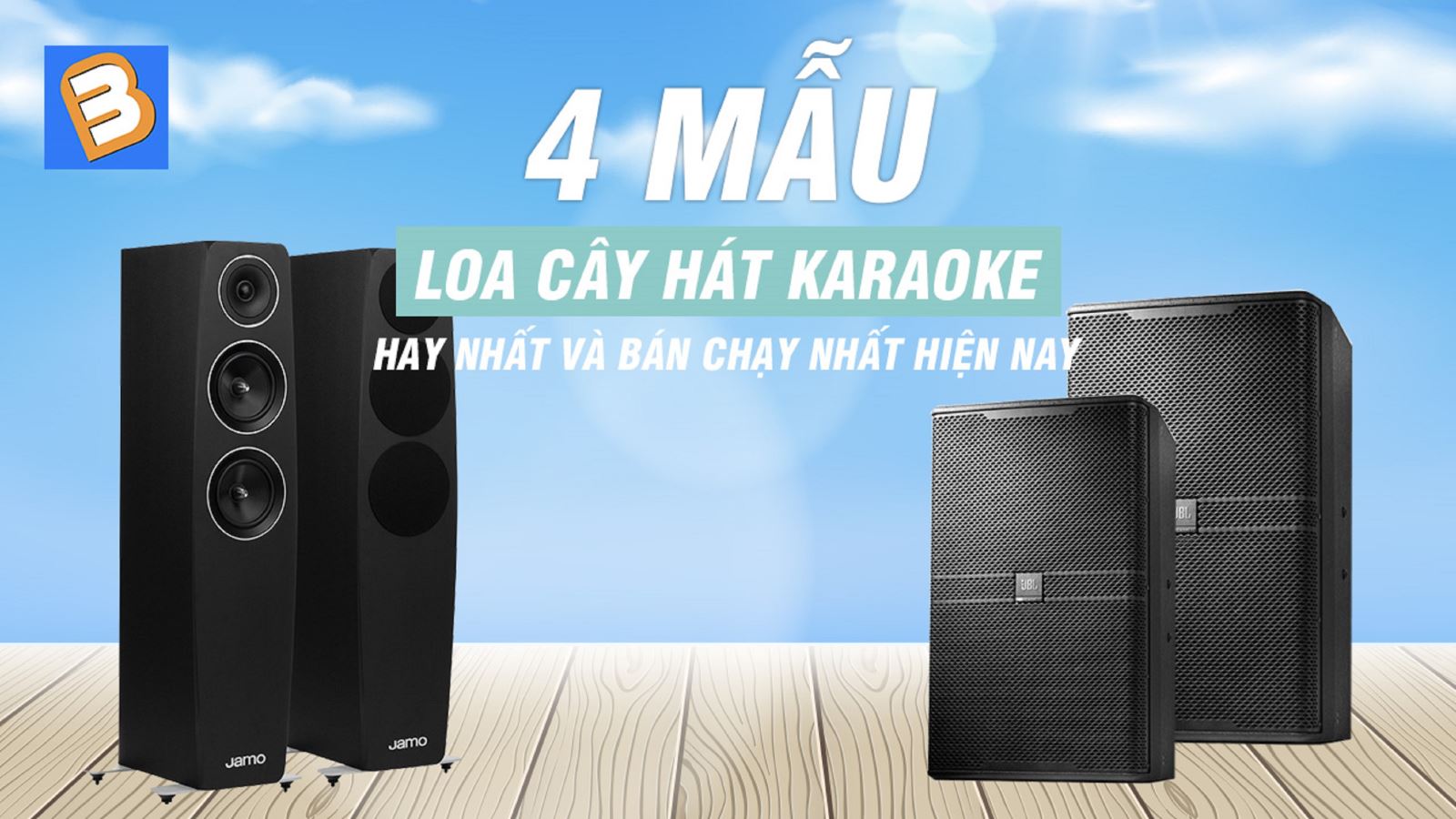 4 mẫu loa cây hát Karaoke hay nhất và bán chạy nhất hiện nay